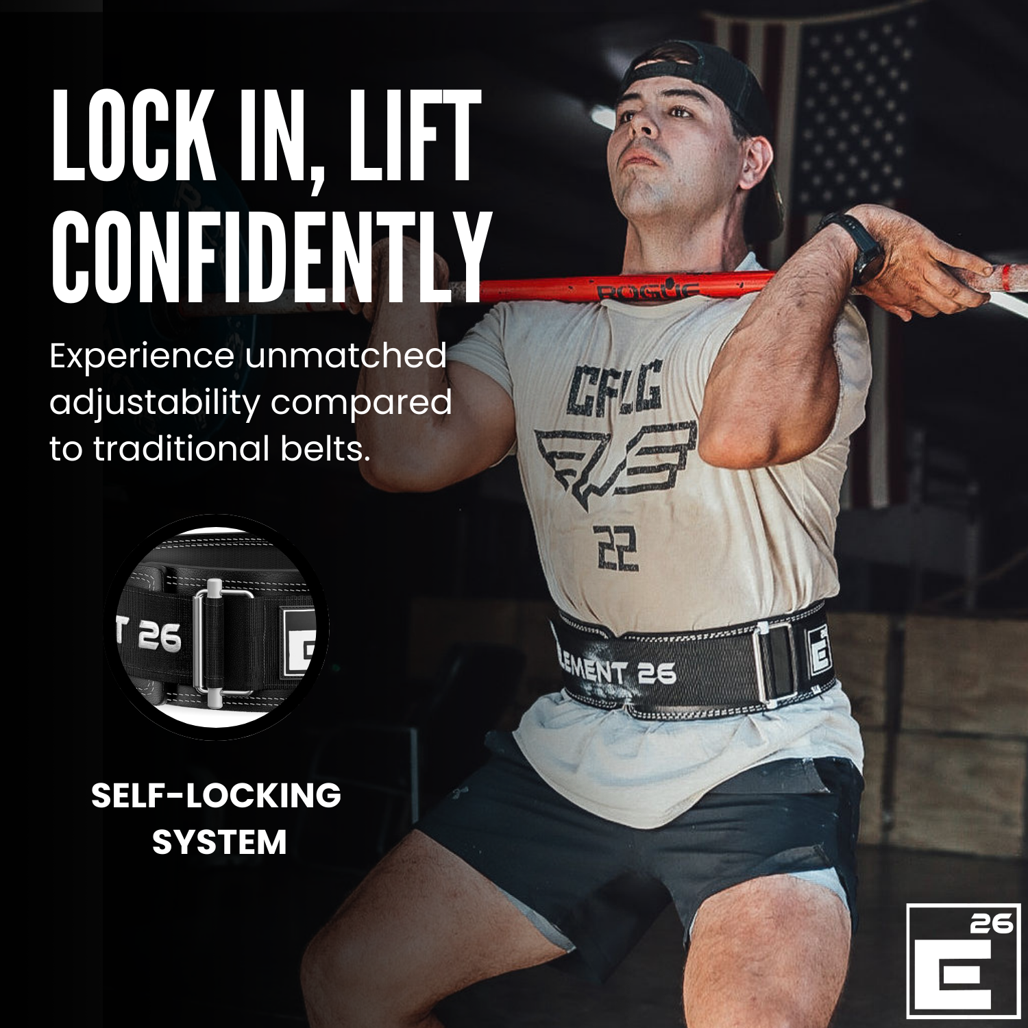 Element 26 Hybrid Leather Weightlifting Belt | Perfect For Heavy ...