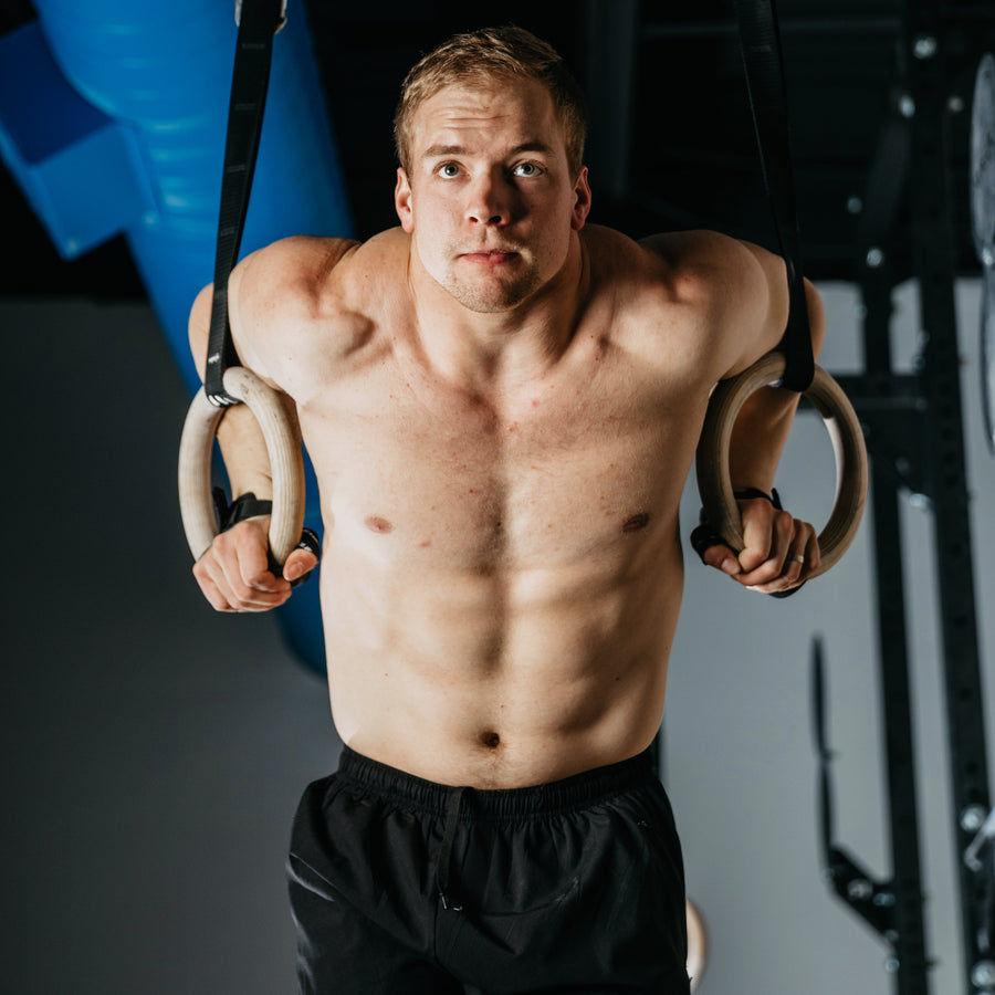 Element 26 IsoGrip Gymnastic Hand Grips - Hand Protection, Isoprene Polymer Material, Adjustable ...